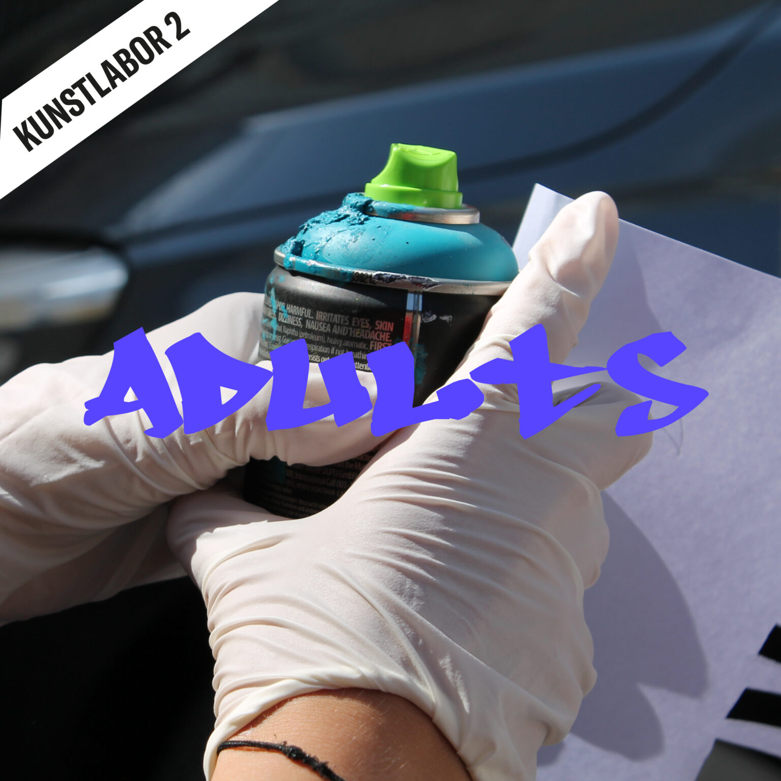GRAFFITI WORKSHOP FÜR BEGINNER - ERWACHSENE — Kunstlabor 2